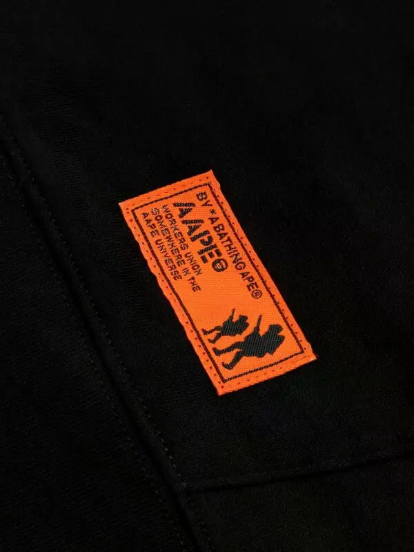 AAPE BY *A BATHING APE Moonface Short-sleeved Hoodie