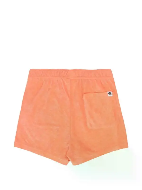 AAPE BY *A BATHING APE Elasticated-waistband Shorts - Orange