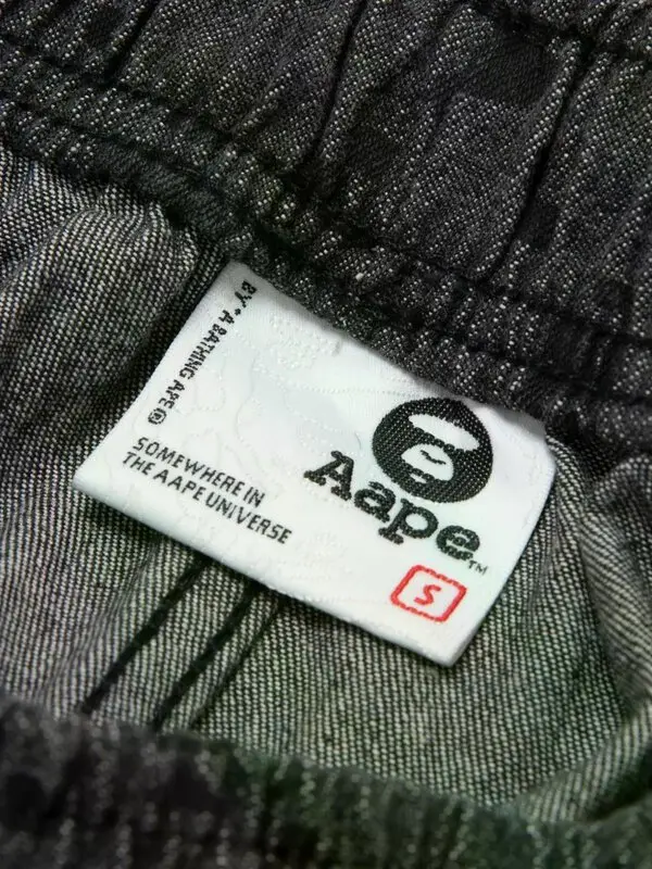 AAPE BY *A BATHING APE Moonface Patterned Shorts