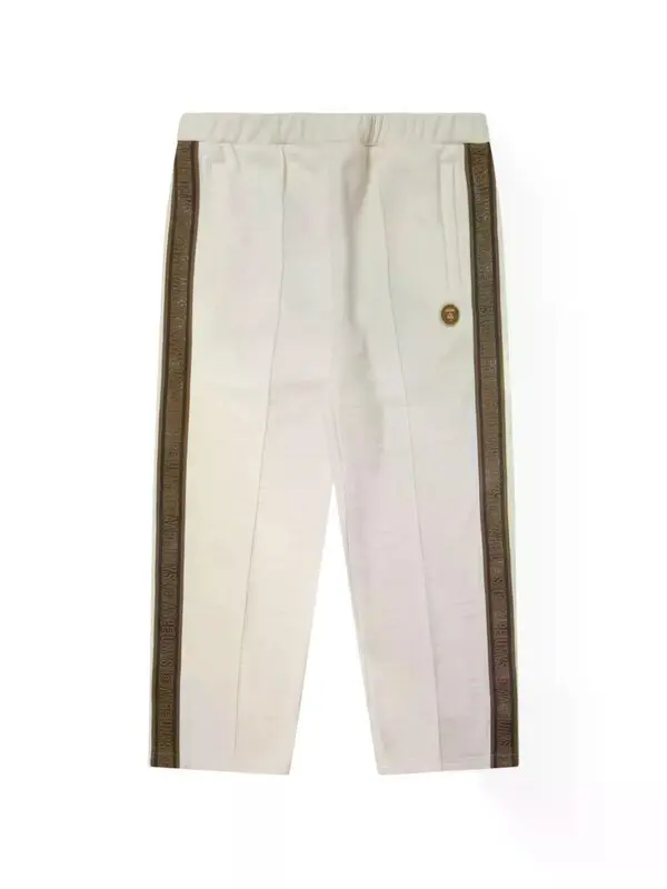 AAPE BY *A BATHING APE Moonface Pintuck Track Pants - Neutrals