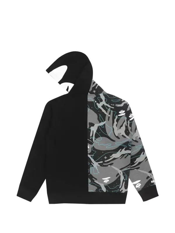 AAPE BY *A BATHING APE Logo-print Zip-up Hoodie