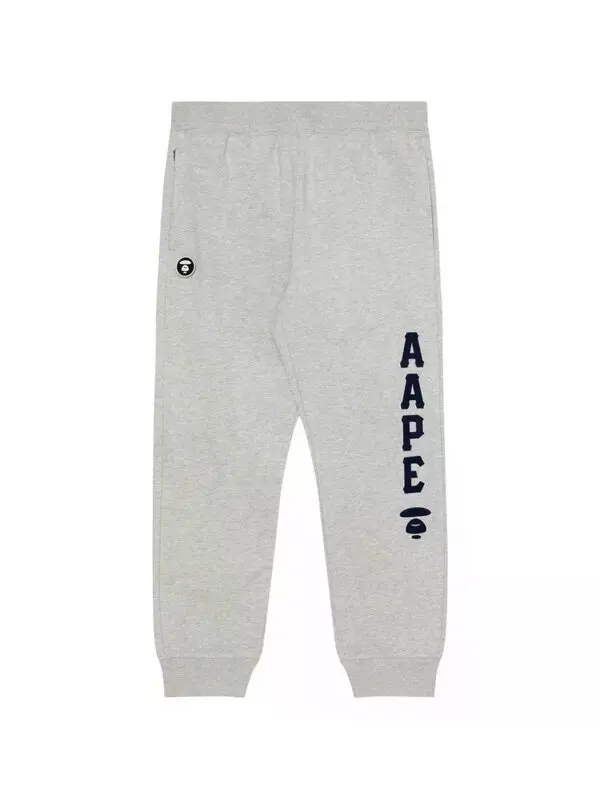 AAPE BY *A BATHING APE Logo-patch Track Pants - Grey