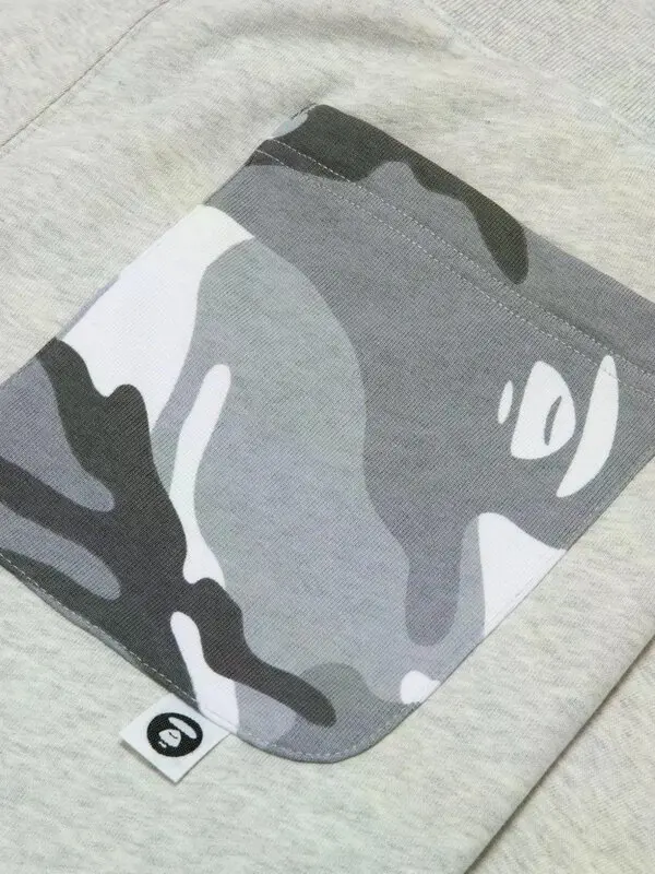 AAPE BY *A BATHING APE Logo-patch Track Pants - Grey