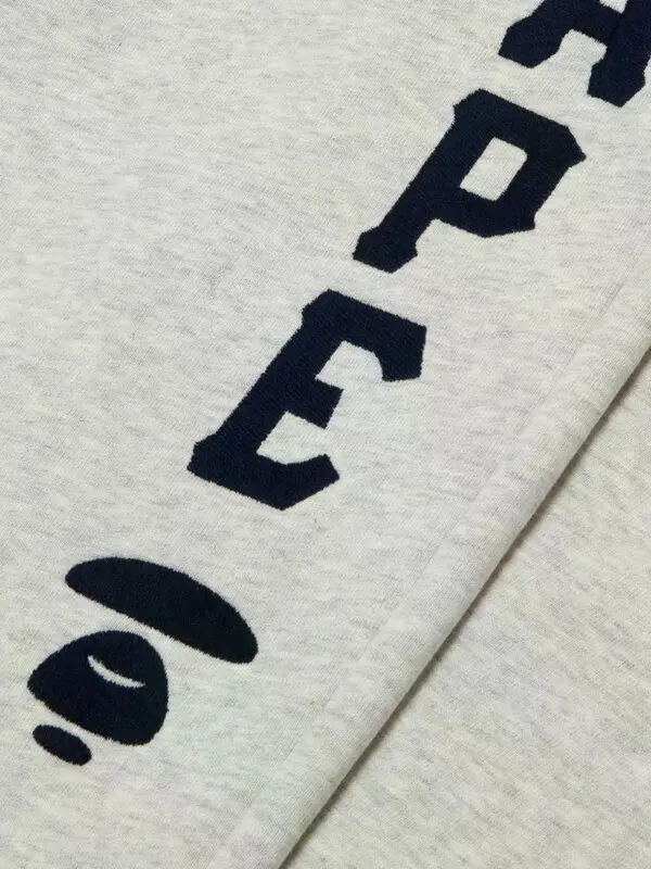 AAPE BY *A BATHING APE Logo-patch Track Pants - Grey