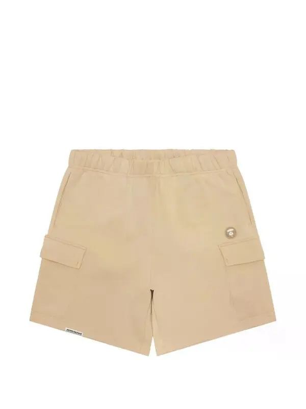 AAPE BY *A BATHING APE Logo-detail Cargo Shorts - Neutrals