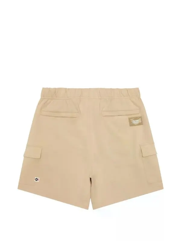 AAPE BY *A BATHING APE Logo-detail Cargo Shorts - Neutrals