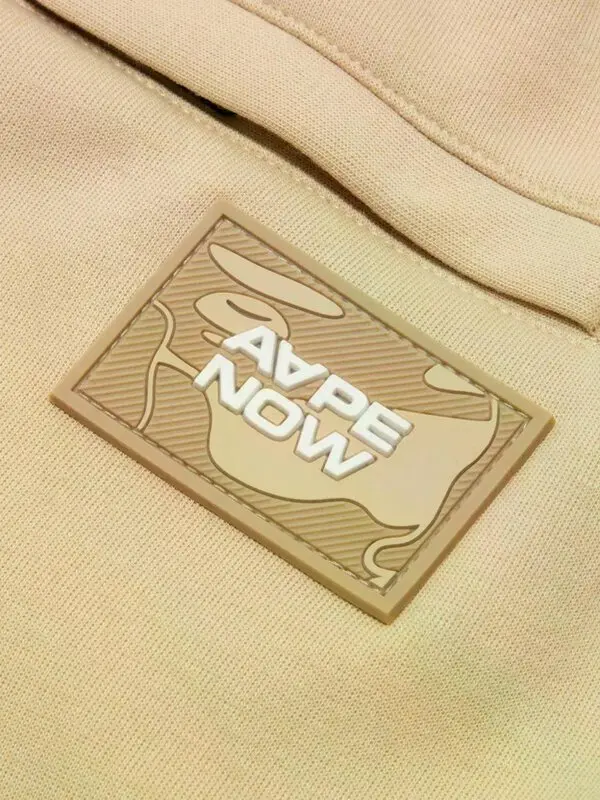 AAPE BY *A BATHING APE Logo-detail Cargo Shorts - Neutrals