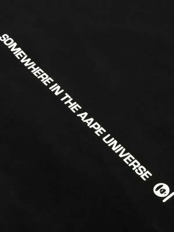 AAPE BY *A BATHING APE Moonface Long-sleeve T-shirt