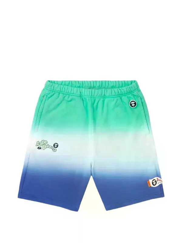 AAPE BY *A BATHING APE Moonface Gradient Shorts