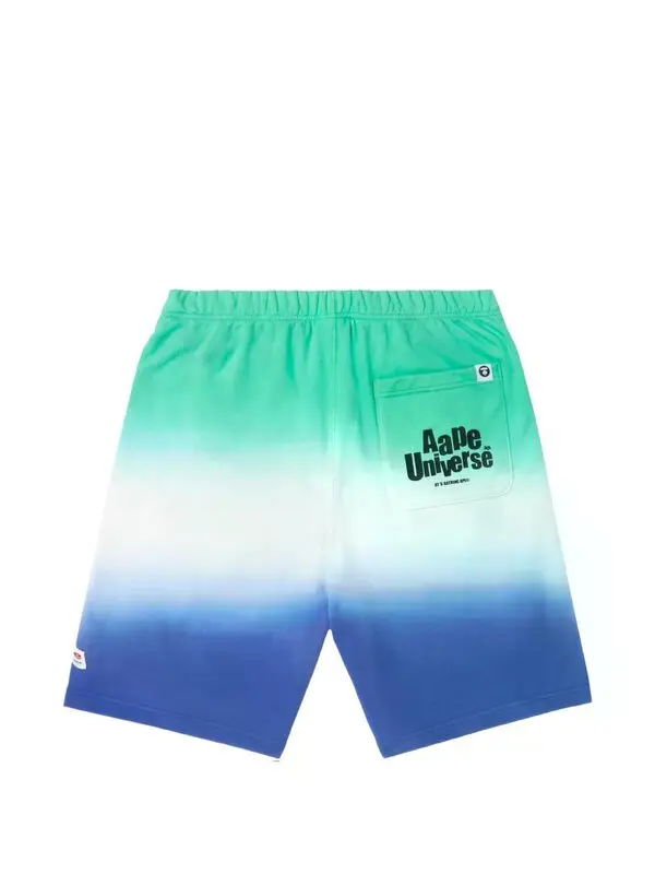 AAPE BY *A BATHING APE Moonface Gradient Shorts