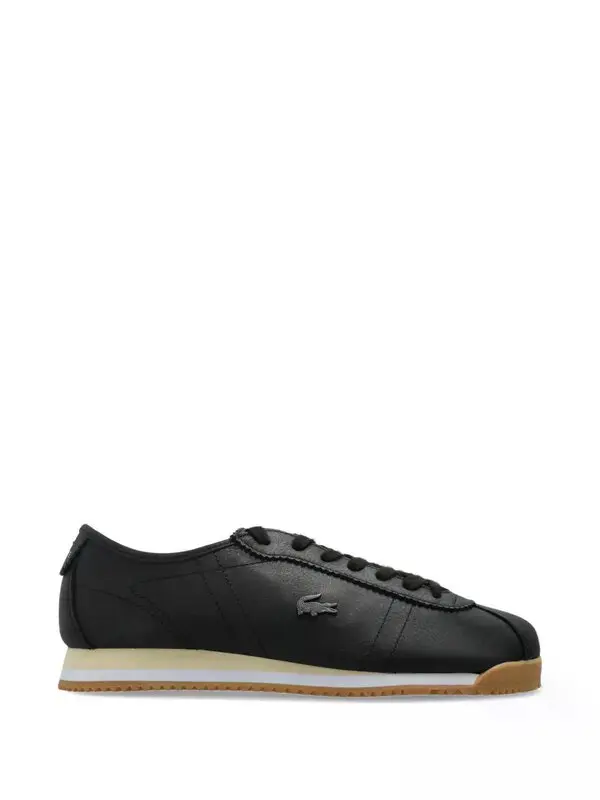 Lacoste Leather Low-top Sneakers - Black