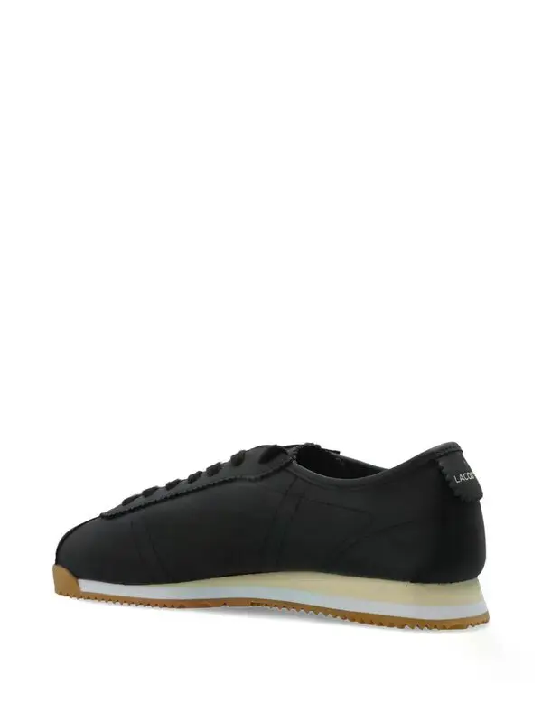 Lacoste Leather Low-top Sneakers - Black