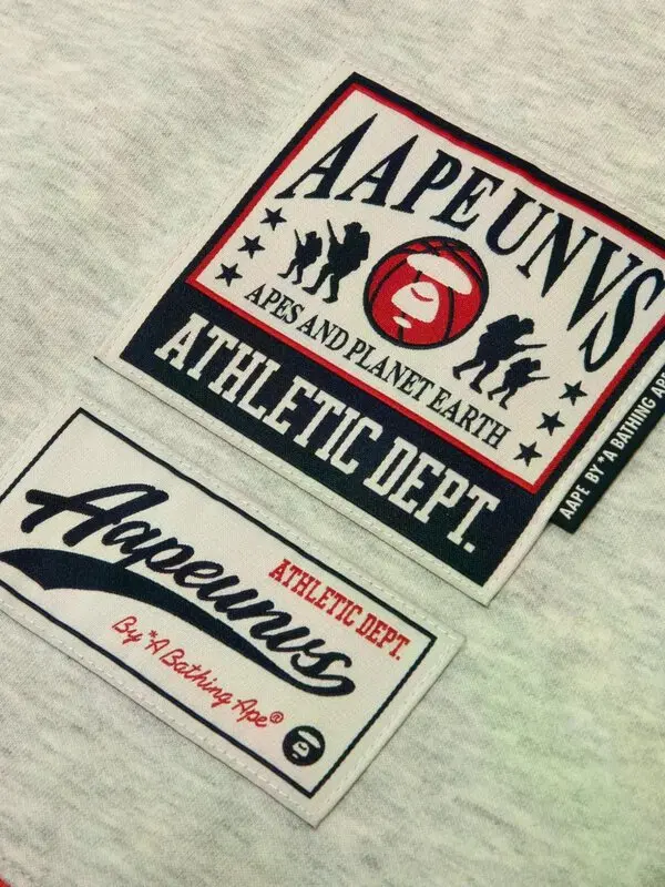 AAPE BY *A BATHING APE Moonface Patch-embellishments Sweatshirt
