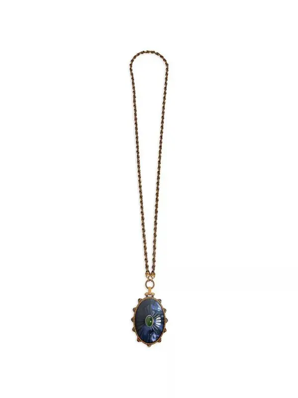 Versace Tivoli Pendant Necklace - Gold