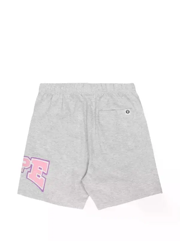 AAPE BY *A BATHING APE Embroidered Logo Track Shorts