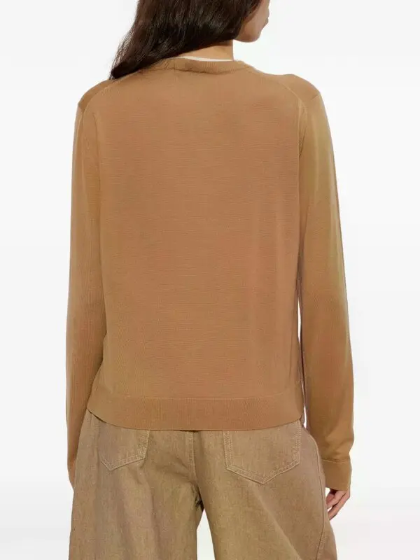 Versace Logo-embroidered Jumper