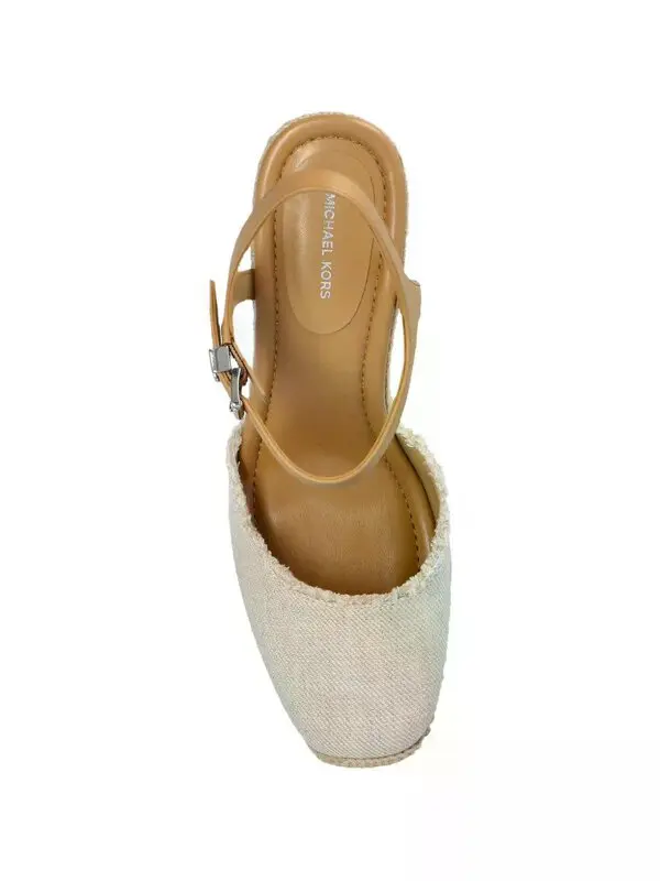 Michael Kors Frayed Ankle Strap Espadrilles