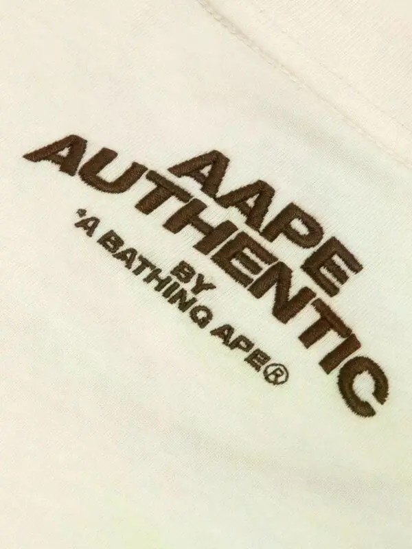AAPE BY *A BATHING APE Letter Patch Aape Sport T-shirt
