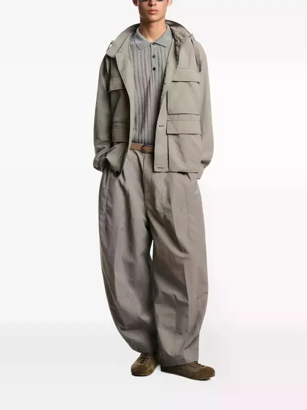 Emporio Armani Buttoned Jacket - Grey