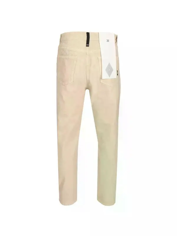AMISH SUPPLIES Five-pocket Cotton Jeans - Neutrals
