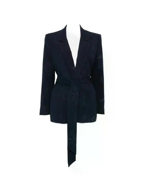 TWINSET Floral Tie-waist Jacket