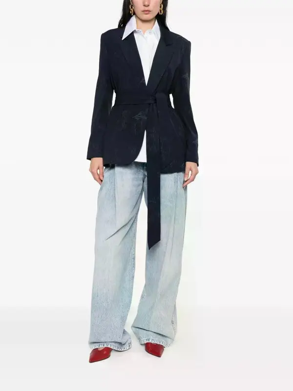 TWINSET Floral Tie-waist Jacket