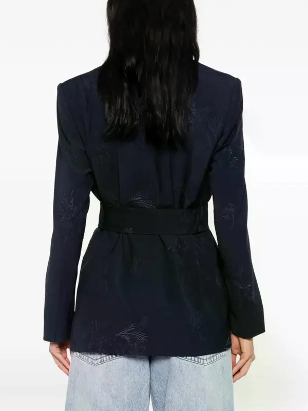 TWINSET Floral Tie-waist Jacket