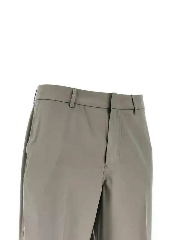 Emporio Armani Belt-loop Trousers - Grey