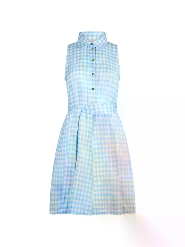 Liu Jo Gingham Checks Shirt Dress