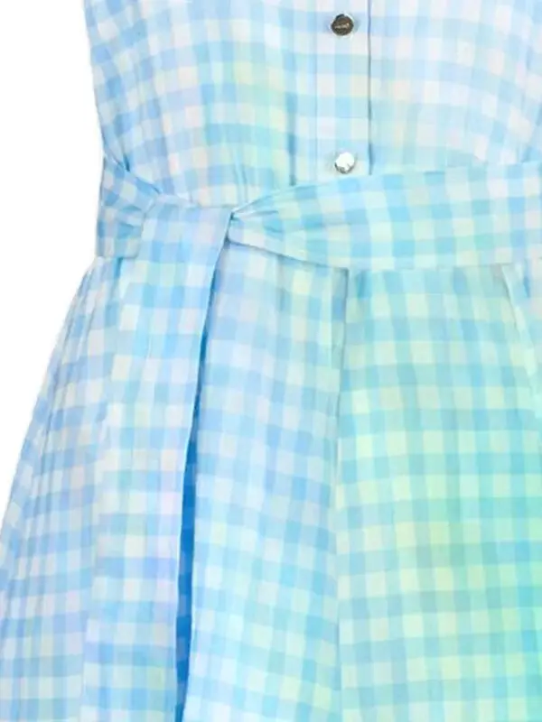Liu Jo Gingham Checks Shirt Dress