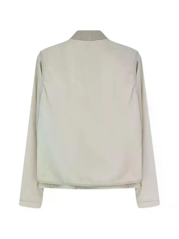 Moncler Zip-up Jacket - Neutrals