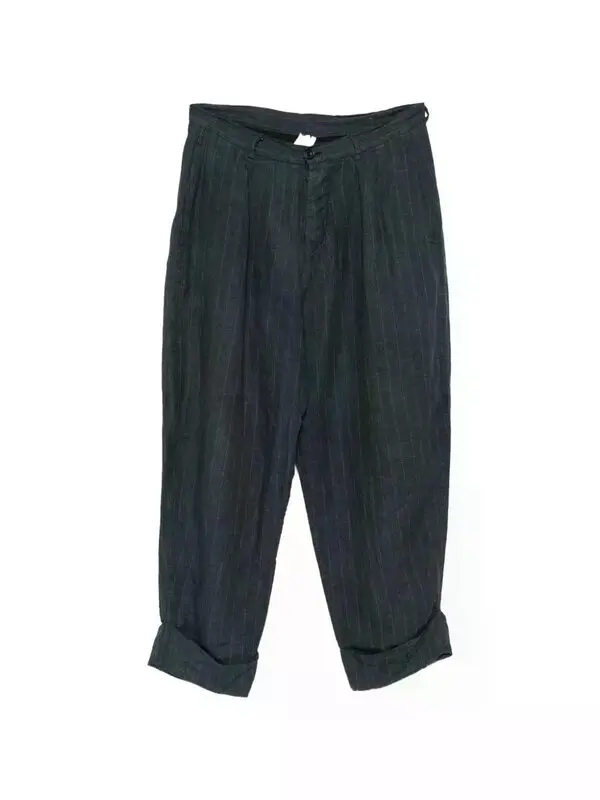 RICORRROBE Striped Linen Trousers