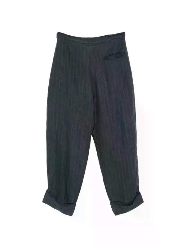 RICORRROBE Striped Linen Trousers