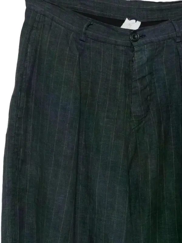 RICORRROBE Striped Linen Trousers