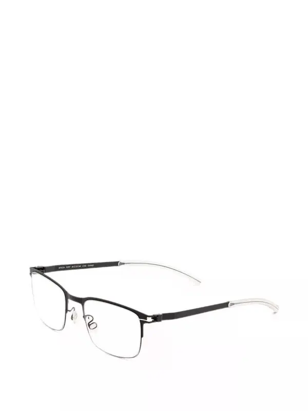 Mykita Fort Rectangular-frame Eyeglasses - Black