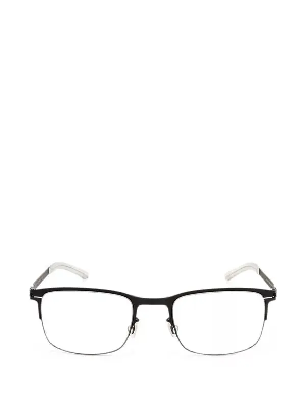 Mykita Fort Rectangular-frame Eyeglasses - Black