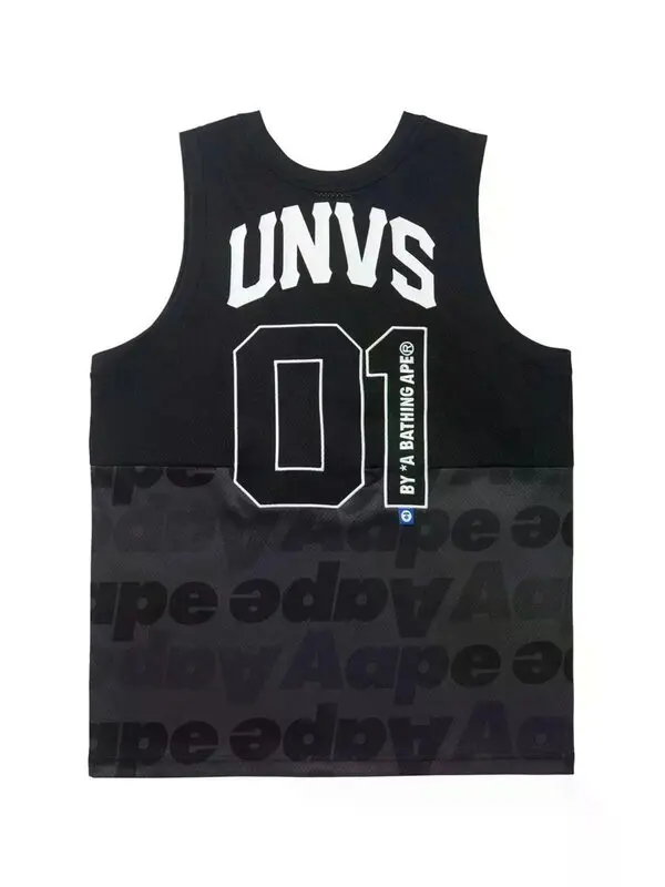 AAPE BY *A BATHING APE Moonface Panelled Tank Top