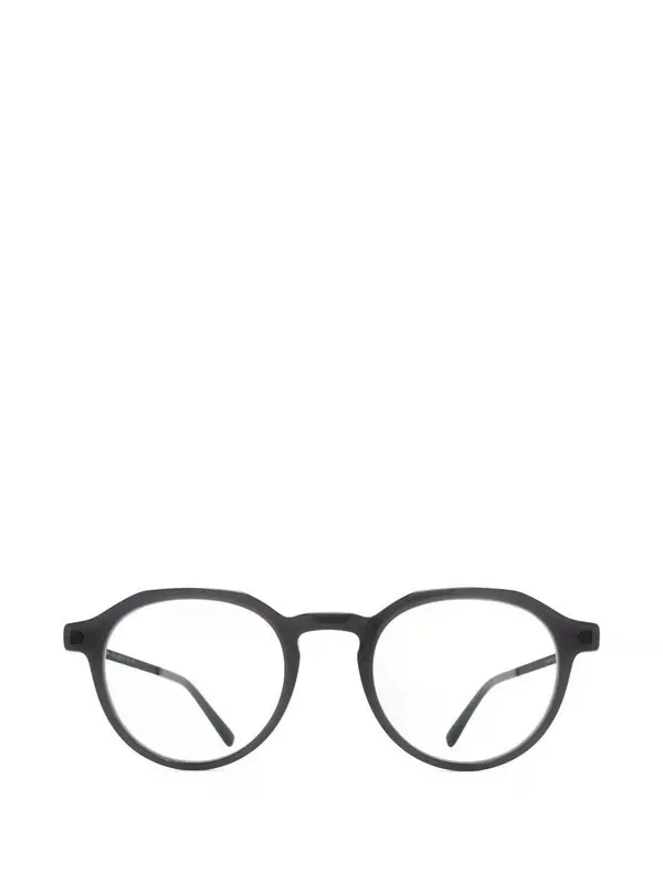 Mykita Saga Round Frame Eyeglasses - Black