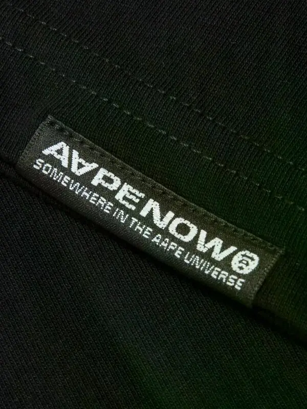 AAPE BY *A BATHING APE Aapenow Spades Logo T-shirt - Black