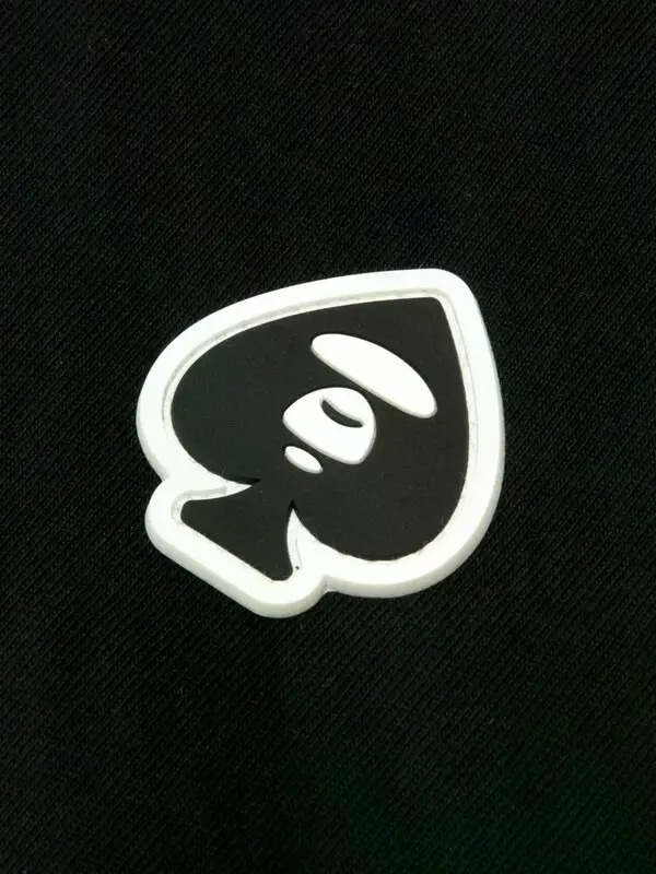 AAPE BY *A BATHING APE Aapenow Spades Logo T-shirt - Black