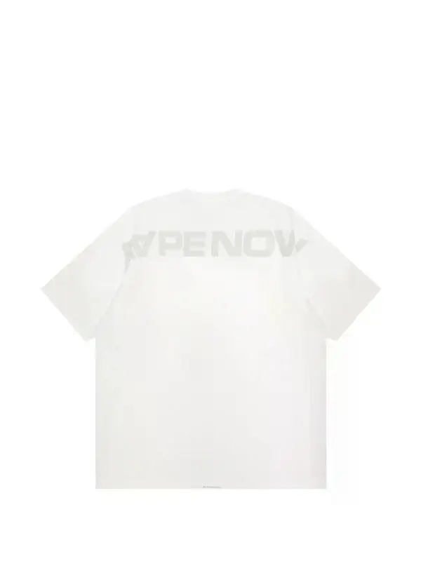 AAPE BY *A BATHING APE Moonface-heart-patch T-shirt