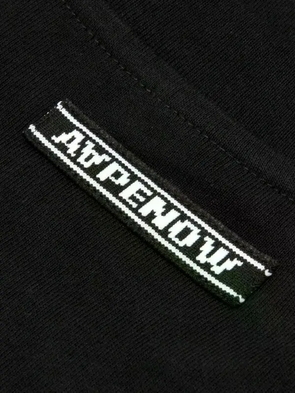 AAPE BY *A BATHING APE Moonface-patch T-shirt - Black