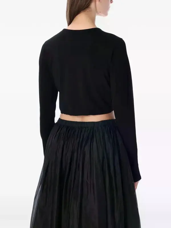 THE GARMENT Madison Twisted Top - Black