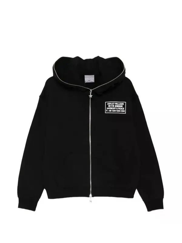 Ashley Williams Harmony & Peace Full-zip Hoodie