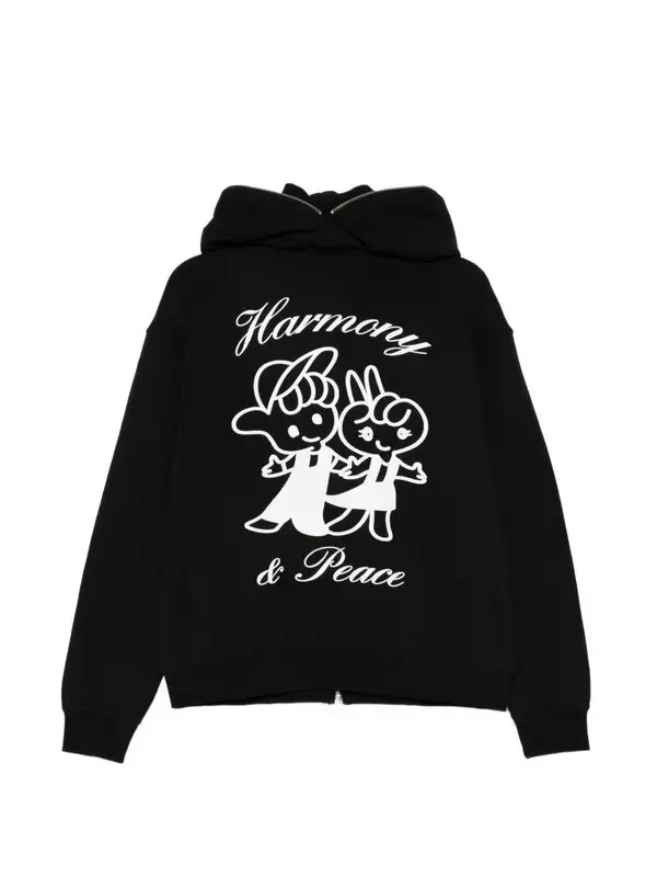 Ashley Williams Harmony & Peace Full-zip Hoodie
