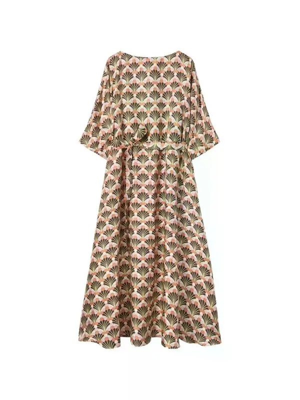 La DoubleJ Muumuu Maxi Dress - Brown