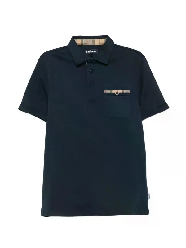 Barbour Chest-pocket Polo Shirt - Blue