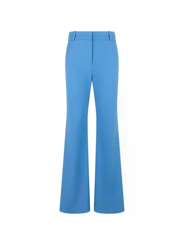 Veronica Beard Melvin Flared Trousers - Blue