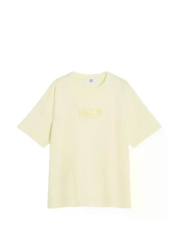Maison Kitsuné Crew-neck T-shirt - Yellow