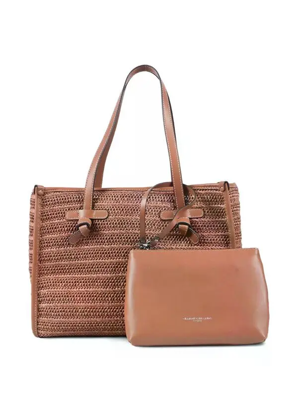 GIANNI CHIARINI Marcella Tote Bag - Brown